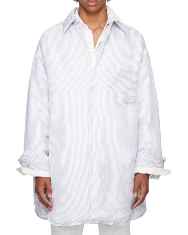 MAISON MARGIELA Padded Stripe Shirt