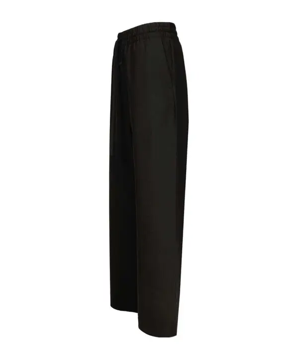 Fear Of God Wide-leg Drawstring Trousers - Black