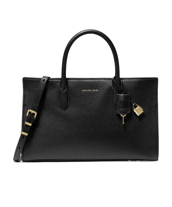 Michael Kors Scarlett Medium Satchel Bag - Black