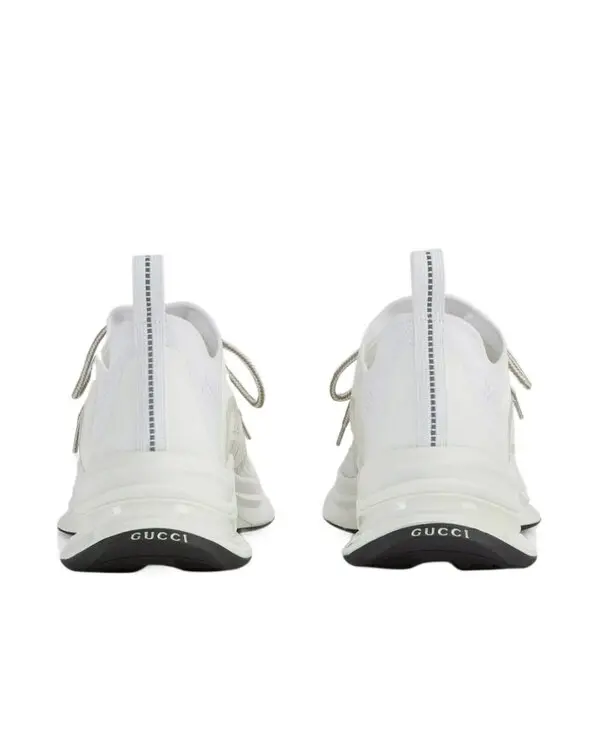 Gucci Run Lace-up Sneakers - White