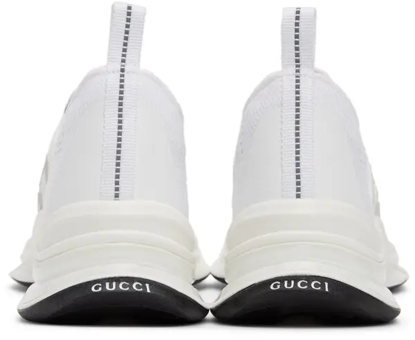 Gucci Run Lace-up Sneakers - White