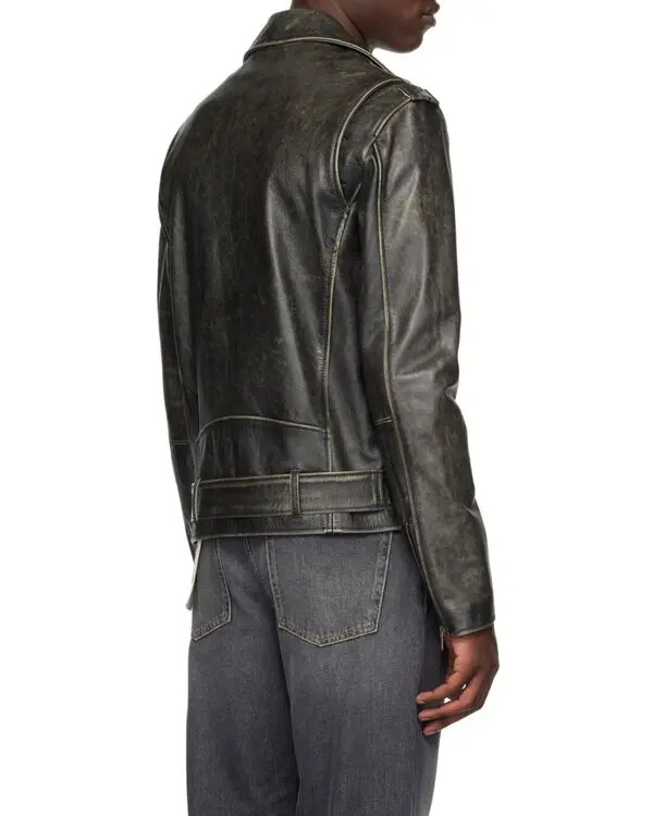 GOLDEN GOOSE Zipped Biker Jacket