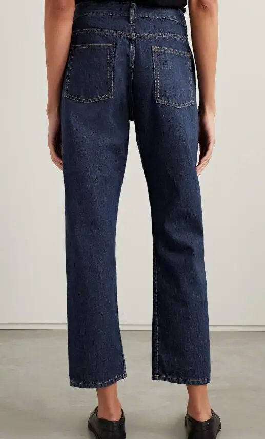 THE ROW Riaca Cotton Jeans - Indigo