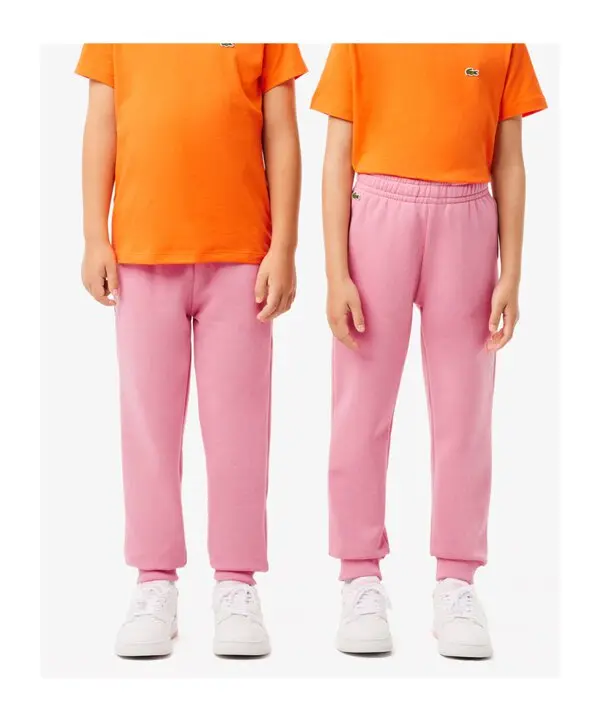 Lacoste Embroidered Crocodile Logo Jogger Sweatpants - Pink