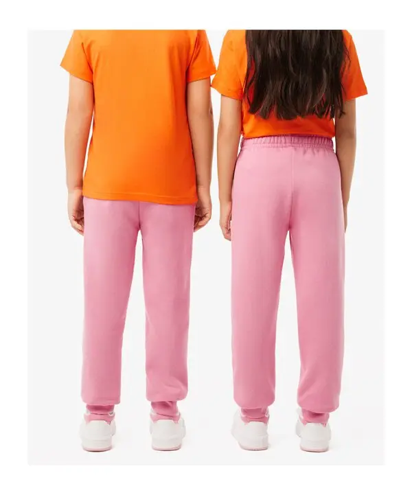 Lacoste Embroidered Crocodile Logo Jogger Sweatpants - Pink