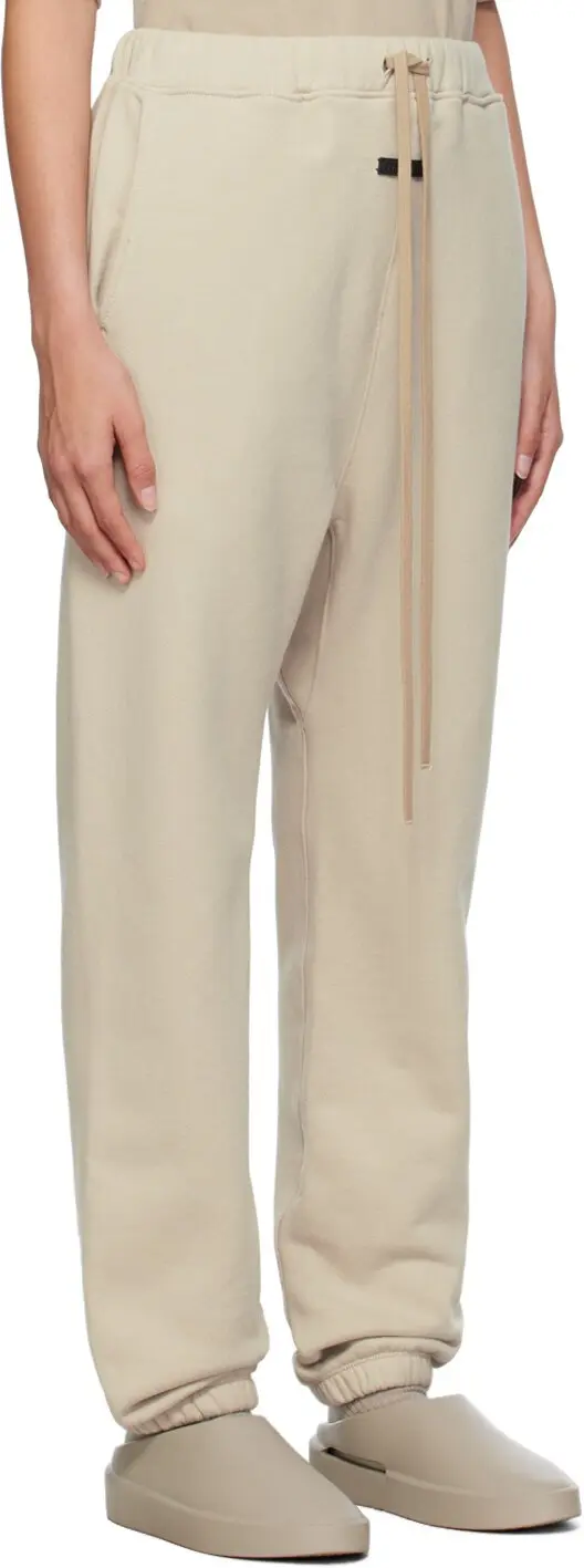 Fear Of God Drawstring Straight Leg Trousers - Nude