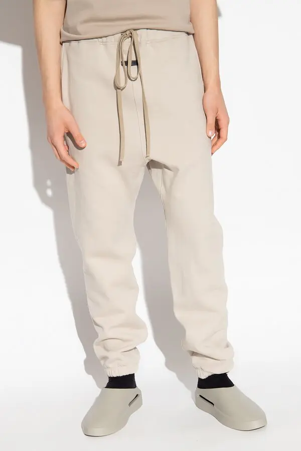 Fear Of God Drawstring Straight Leg Trousers - Nude