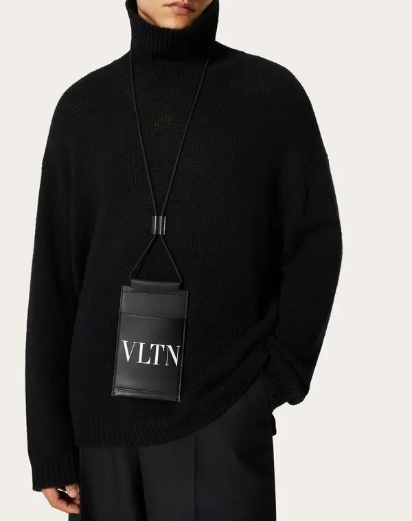 Valentino Garavani Vltn Leather Pouch