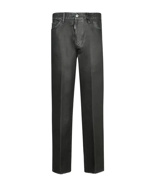 Dsquared2 Garment-dyed Straight Leg Jeans