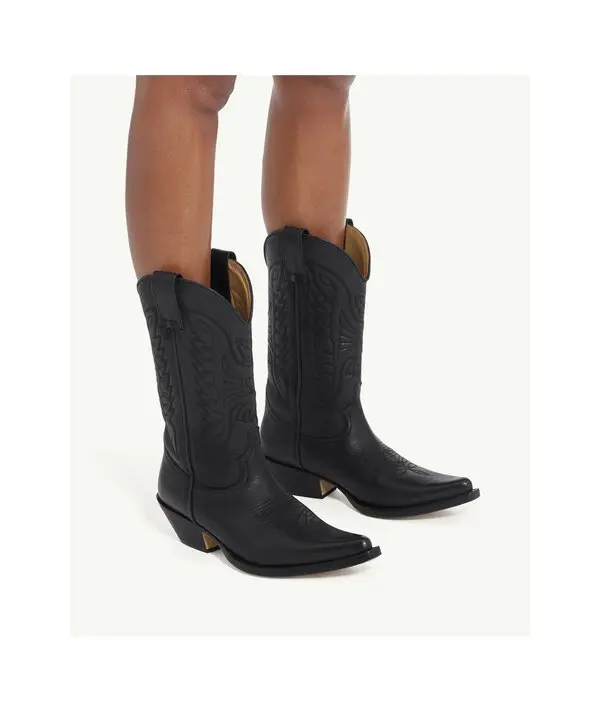 MAISON MARGIELA Pointed Toe Western Boots