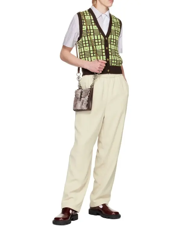 Acne Studios Logo Casual Pants