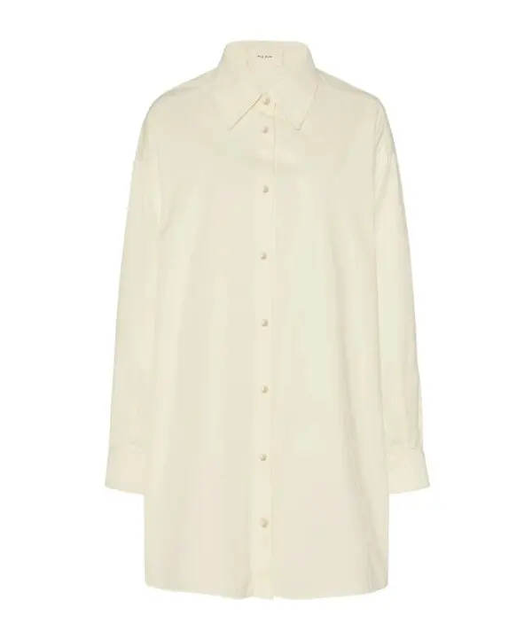 THE ROW Luka Oversized Shirt - White