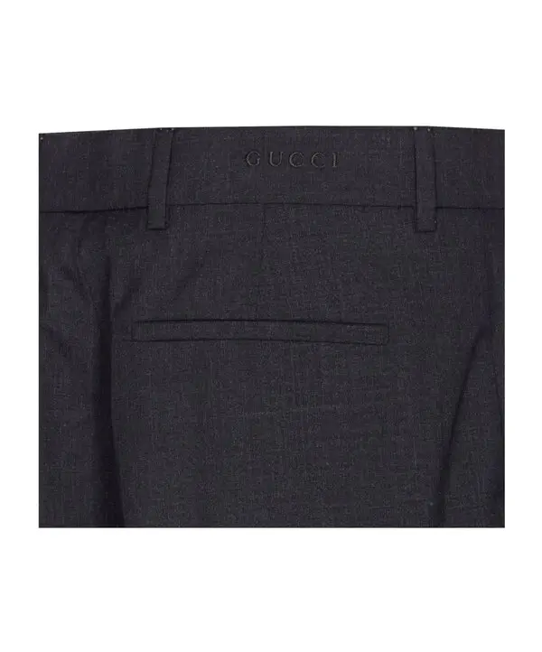 Gucci Wide Leg Tailored Trousers