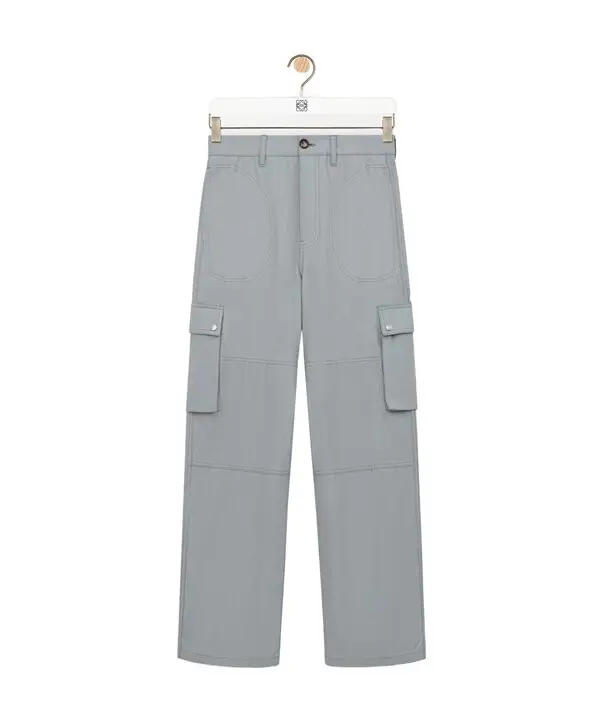 Loewe Logo Patch Cargo Trousers