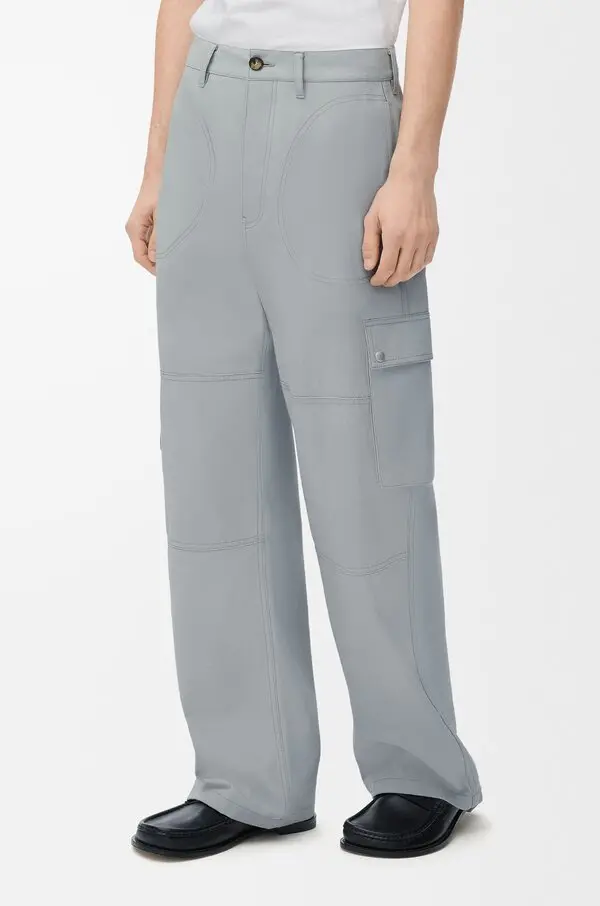 Loewe Logo Patch Cargo Trousers