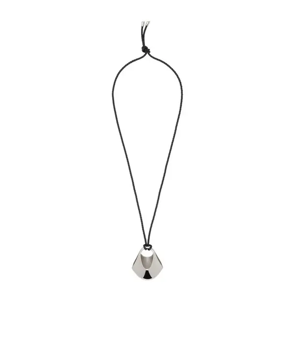 Khaite Medium Lotus Pendant Necklace - Silver