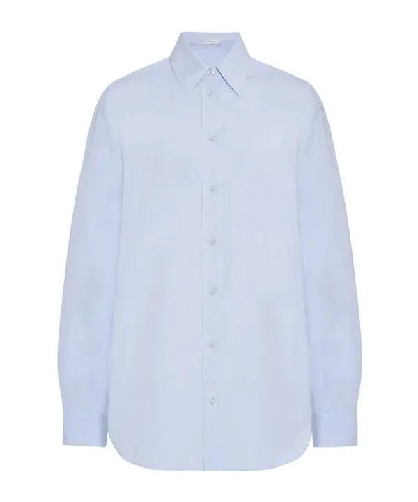 THE ROW Gavina Shirt - Light Sky Blue
