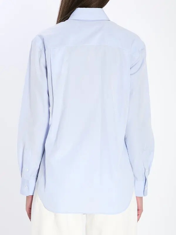 THE ROW Gavina Shirt - Light Sky Blue