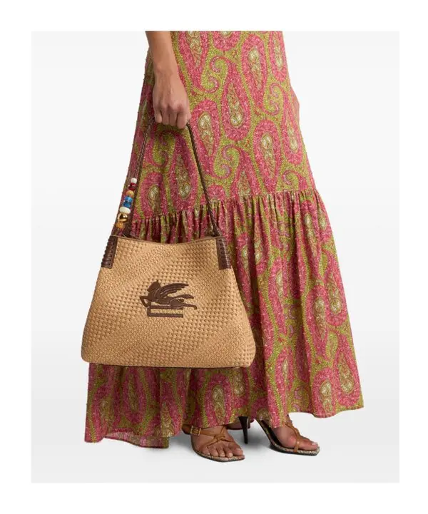 Etro Pegasus Bead Shoulder Bag