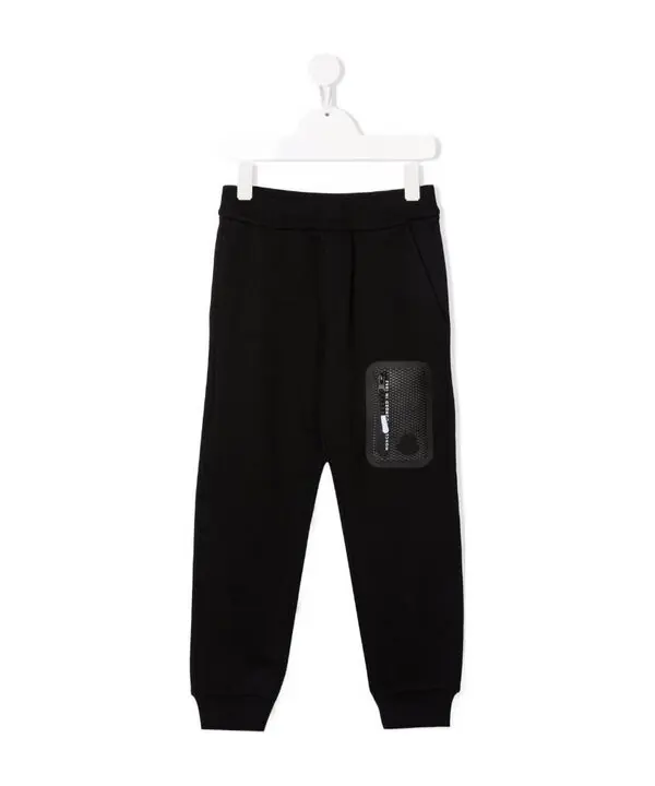 Moncler Zip Pocket Track Pants - Black
