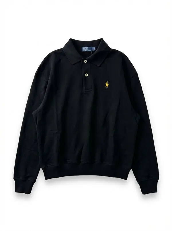 Polo Ralph Lauren Embroidered Polo Shirt - Black