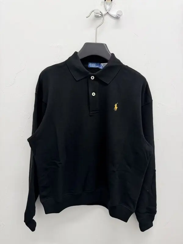 Polo Ralph Lauren Embroidered Polo Shirt - Black