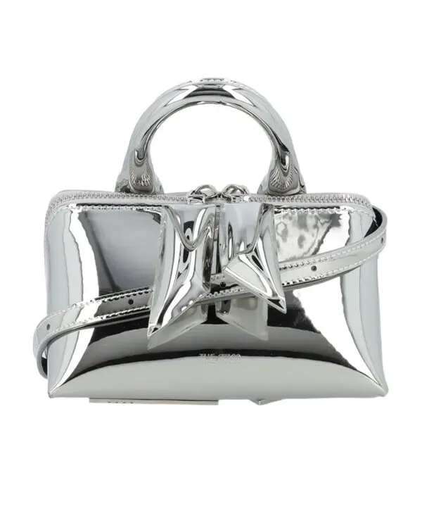 Attico Friday Logo Detailed Shoulder Bag