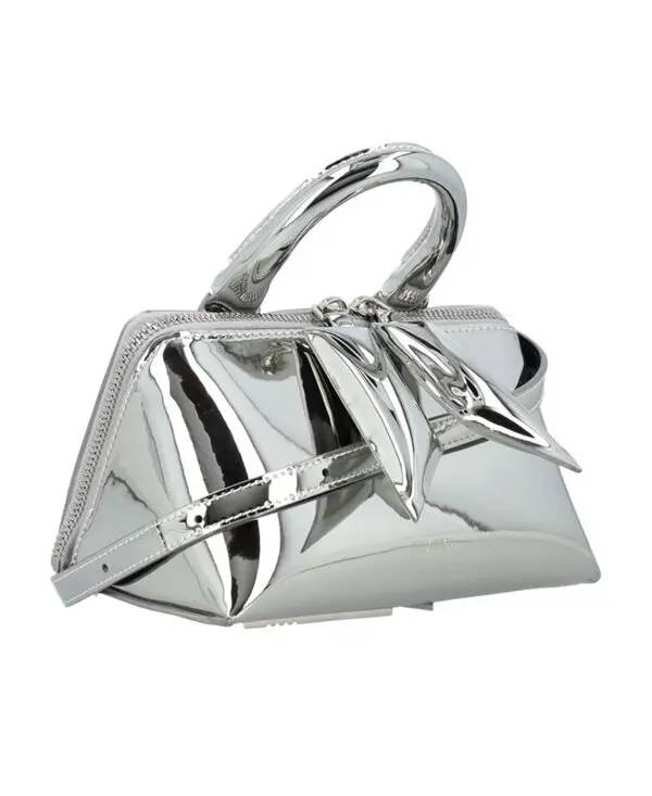Attico Friday Logo Detailed Shoulder Bag
