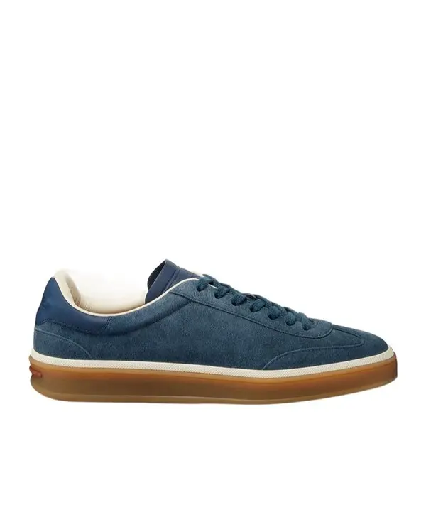 Loro Piana Tennis Walk Sneakers - Black Fig