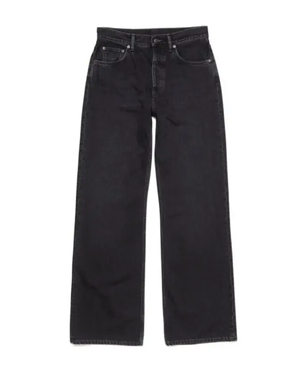 Acne Studios Loose Fit Jeans - Black