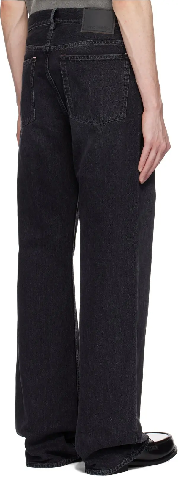 Acne Studios Loose Fit Jeans - Black