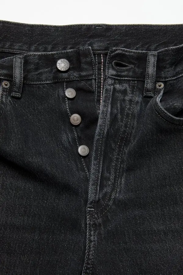 Acne Studios Loose Fit Jeans - Black