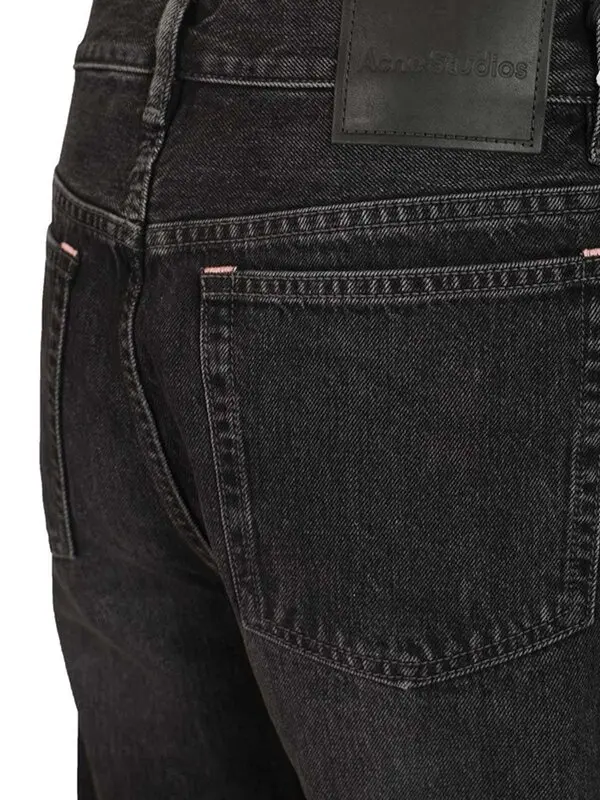 Acne Studios Loose Fit Jeans - Black