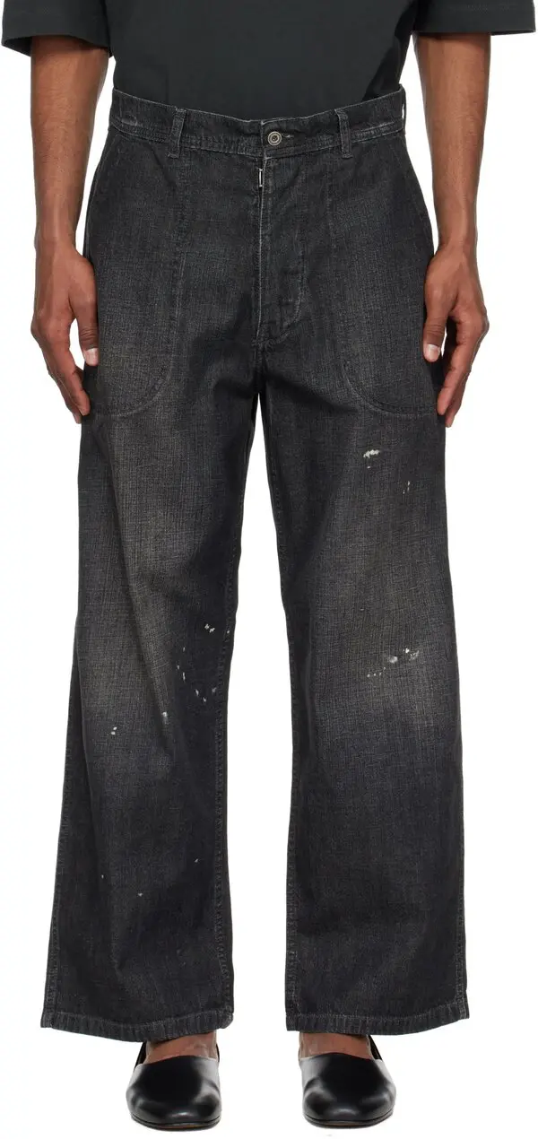 MAISON MARGIELA Distressed Denim Jeans