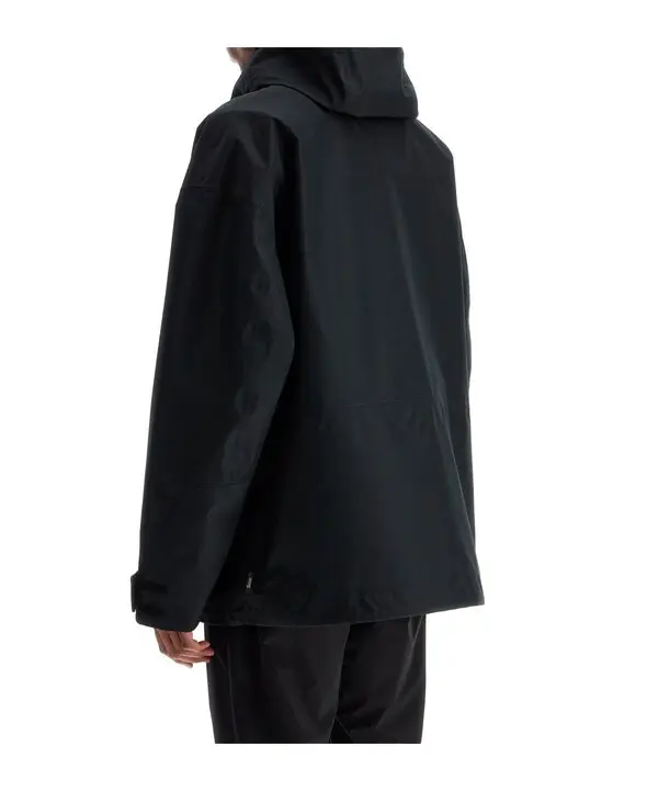 Herno Hooded Zip-up Jacket With Flip Pockets