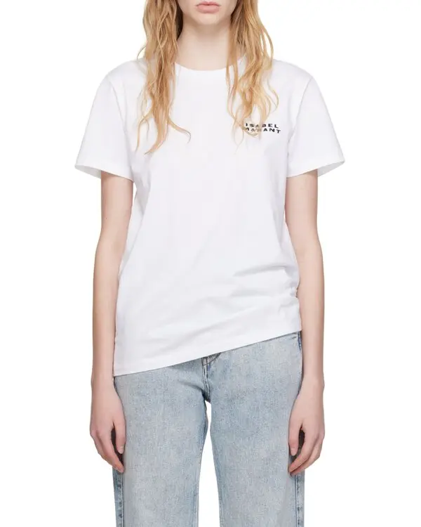 Isabel Marant Étoile Vidal Logo Printed T-shirt