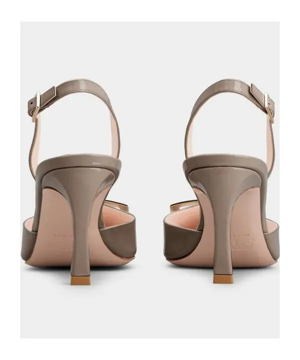 ROGER VIVIER Trompette Buckle Slingback Pumps - Beige