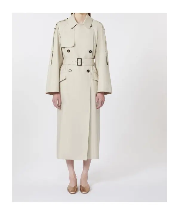 Max Mara Delfino Belted Trench Coat