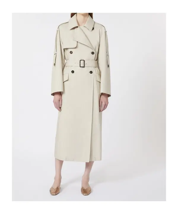 Max Mara Delfino Belted Trench Coat