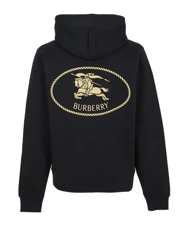 Burberry Knight Printed Drawstring Hoodie