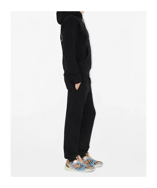 Burberry Knight Printed Drawstring Hoodie