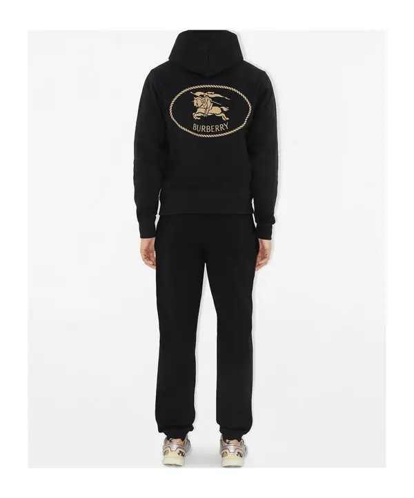 Burberry Knight Printed Drawstring Hoodie