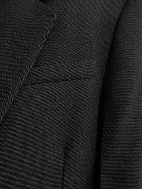 TOTEME Single-breasted Tailored Blazer - Black