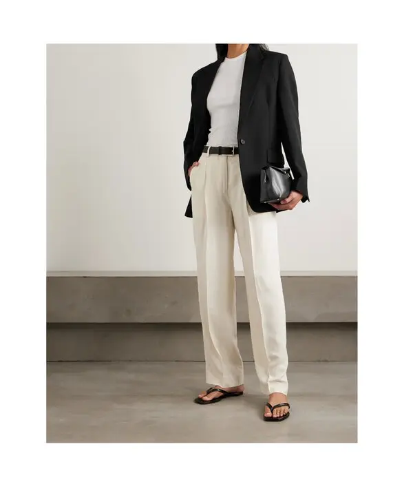 TOTEME Single-breasted Tailored Blazer - Black