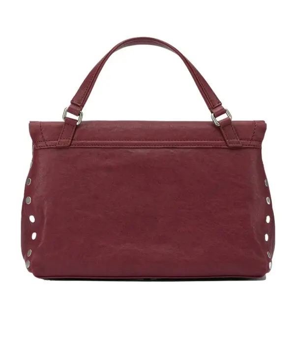 ZANELLATO Small Postina Studded Tote Bag - Red