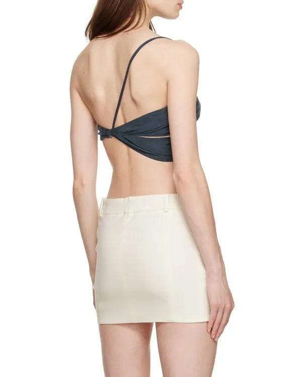 Jacquemus Le Bandeau Espelho Bralette