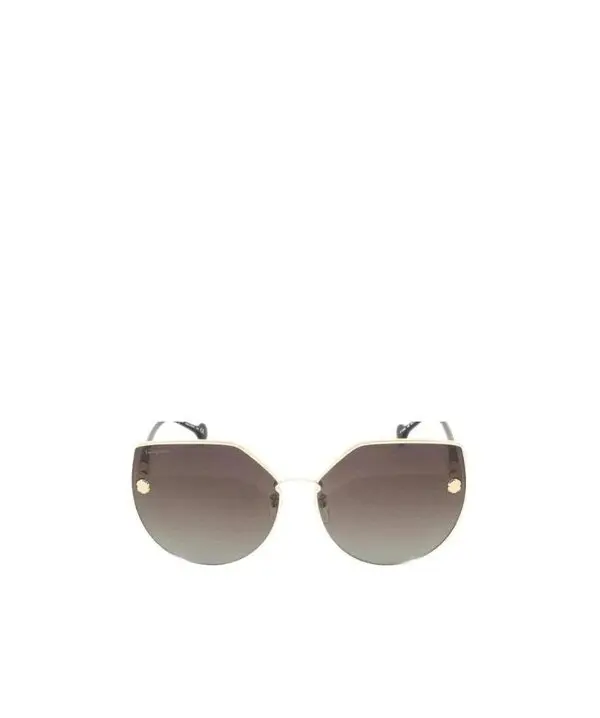 FERRAGAMO Logo Sunglasses - Gray