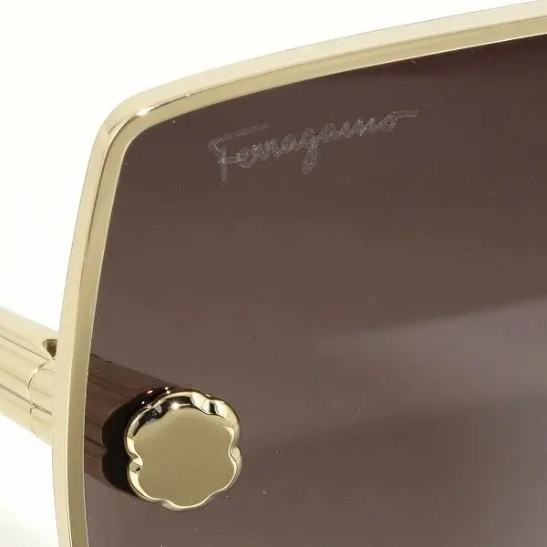 FERRAGAMO Logo Sunglasses - Gray