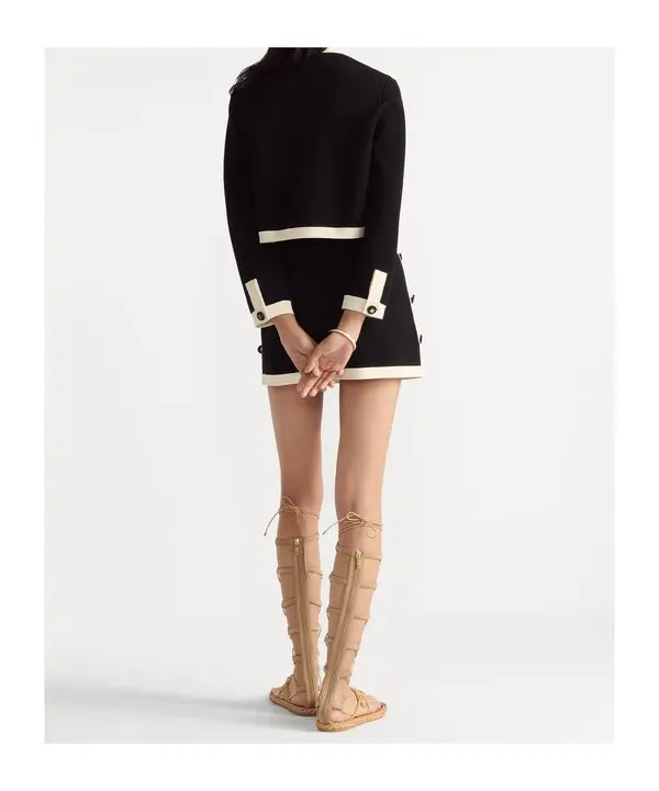 Dior Riviera Mini Skirt With Button Detail