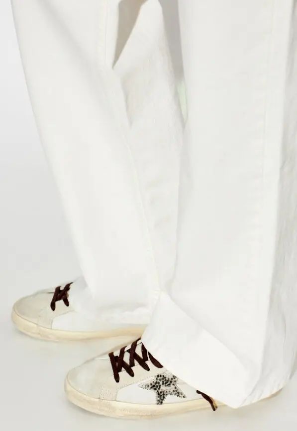 GOLDEN GOOSE Super Star Low-top Sneakers - Nude
